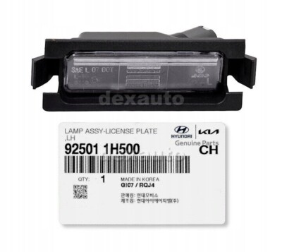 Genuine Rear License Plate Lamp Left 925011H500 for Kia Ceed 13-18 | eBay