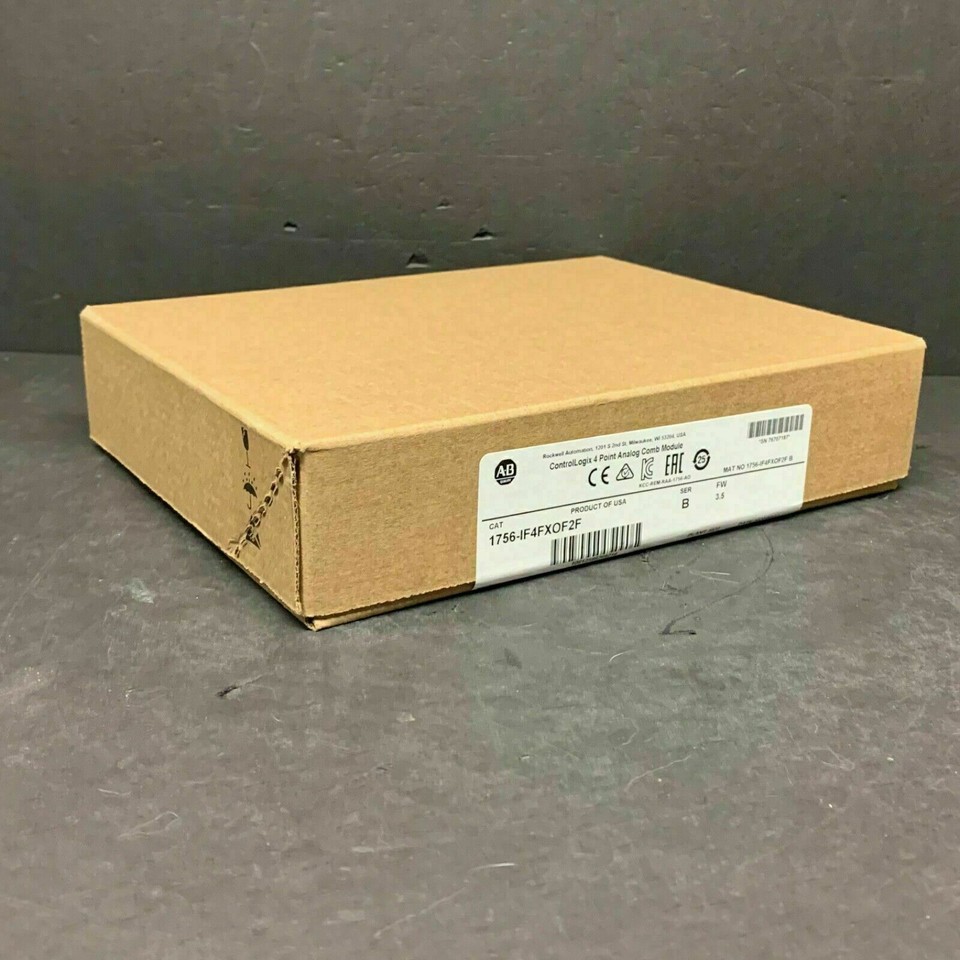 New Factory Sealed AB 1756-IF4FXOF2F ControlLogix 6 Point Analog Combo ...