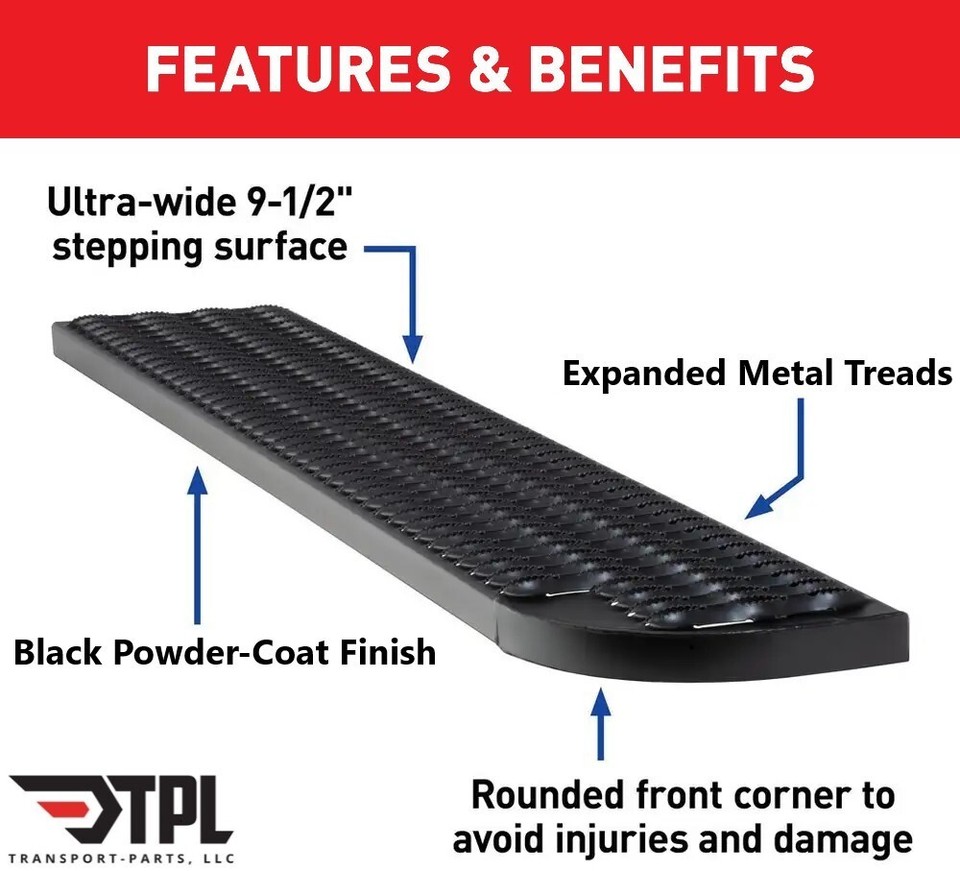 2014-Present Ram ProMaster PASSENGER Side XL Step Running Board Kit ...