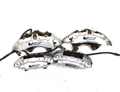 2009-2015 Cadillac CTS-V BREMBO Brake Calipers Front And Rear Silver ...