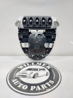 2007-2016 MINI Cooper Roof Switch Panel OEM Front | R55 R56 R60 R61