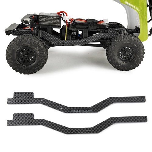 2Pcs Carbon Fiber Chassis Frame Rails For 1/24 Axial SCX24 90081 RC ...