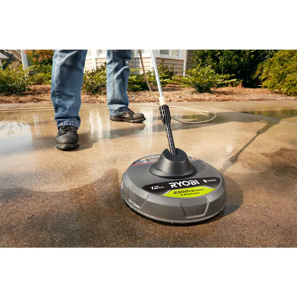 NEW Ryobi 12in 2300 PSI Pressure Washer Surface Cleaner Patio Driveway ...