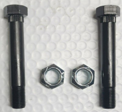 Trailer leaf spring shackle bolts 9/16"-18 x 3 1/2" w/ lock nuts - (lot ...