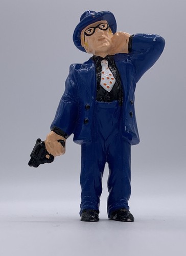 Vtg Applause Disney Dick Tracy Itchy Villain Gangster Cake Topper PVC ...