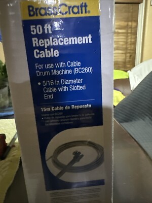 BrassCraft (BC260) replacement cable 50 ft new | eBay