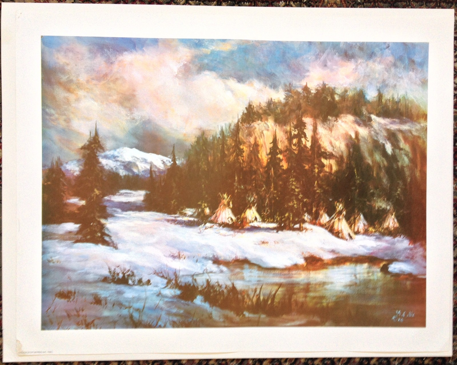 LIMITED EDITION PRINT BY IRISH MCCALLA (SHEENA)-- 276 of 350--HAND ...