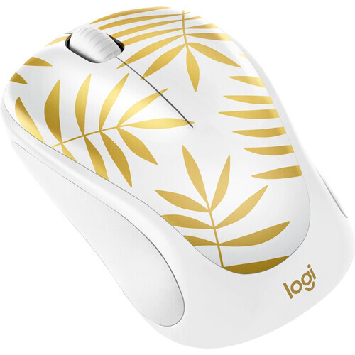Logitech M317C Wireless Mouse in Bamboo Dream, Collection Limited ...