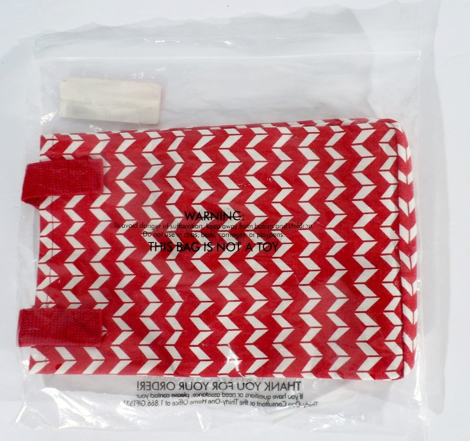 Thirty-One Twice As Nice Tote CHEVRON DASH AB71 Double Wine Pocket | eBay