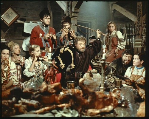 The Tempest Van Heflin feast scene Original 1958 5x4 Transparency | eBay