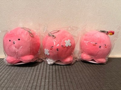 Takopi's Original Sin Plush Mascot chain Set of 3 Namco Limited 7cm ...
