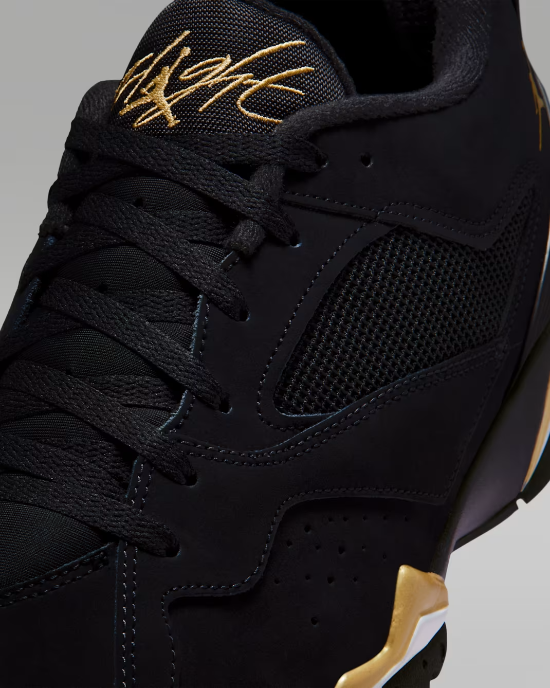 Air Jordan MVP 92 Black Metallic Gold Sail Shoes Men's | Size 7.5 - 14 ...