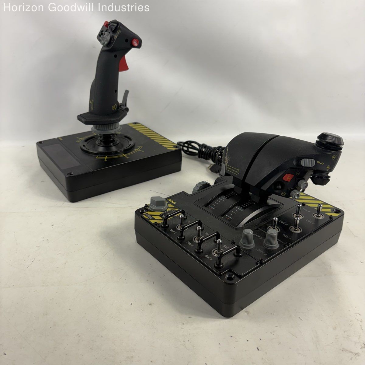 IOB Saitek Pro Flight X-55 Rhino H.O.T.A.S. System Joystick and ...