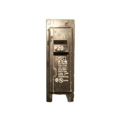 BR120 Electric Circuit Breaker -Black- Single Pole:20 Amp : New : Fast ...