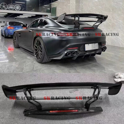 For Mercedes Benz AMG GT/GTS 2016+ Carbon Fiber GT Wing Rear Trunk ...