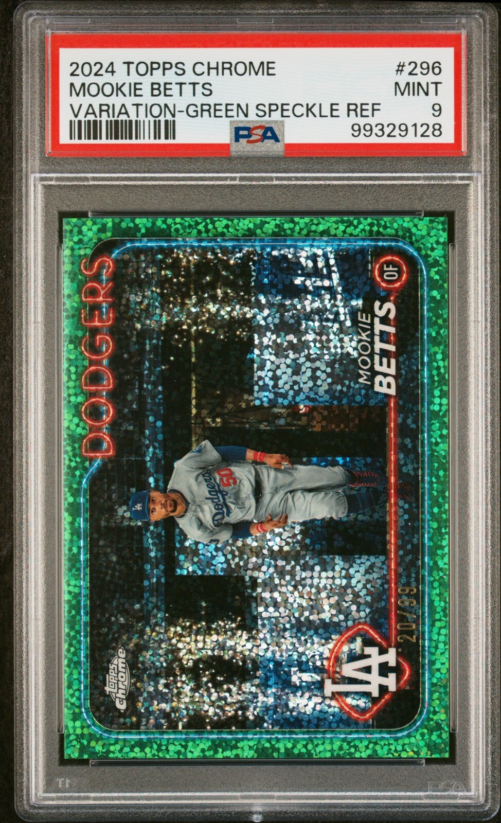 2024 Topps Chrome - Mookie Betts #296 Green Refractor /99 for sale ...