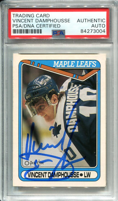 Vincent Damphousse Autographed 1990 O-Pee-Chee Card (PSA) | eBay
