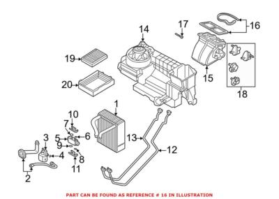 Genuine OEM A/C Evaporator Temperature Sensor for BMW 64116930015 | eBay