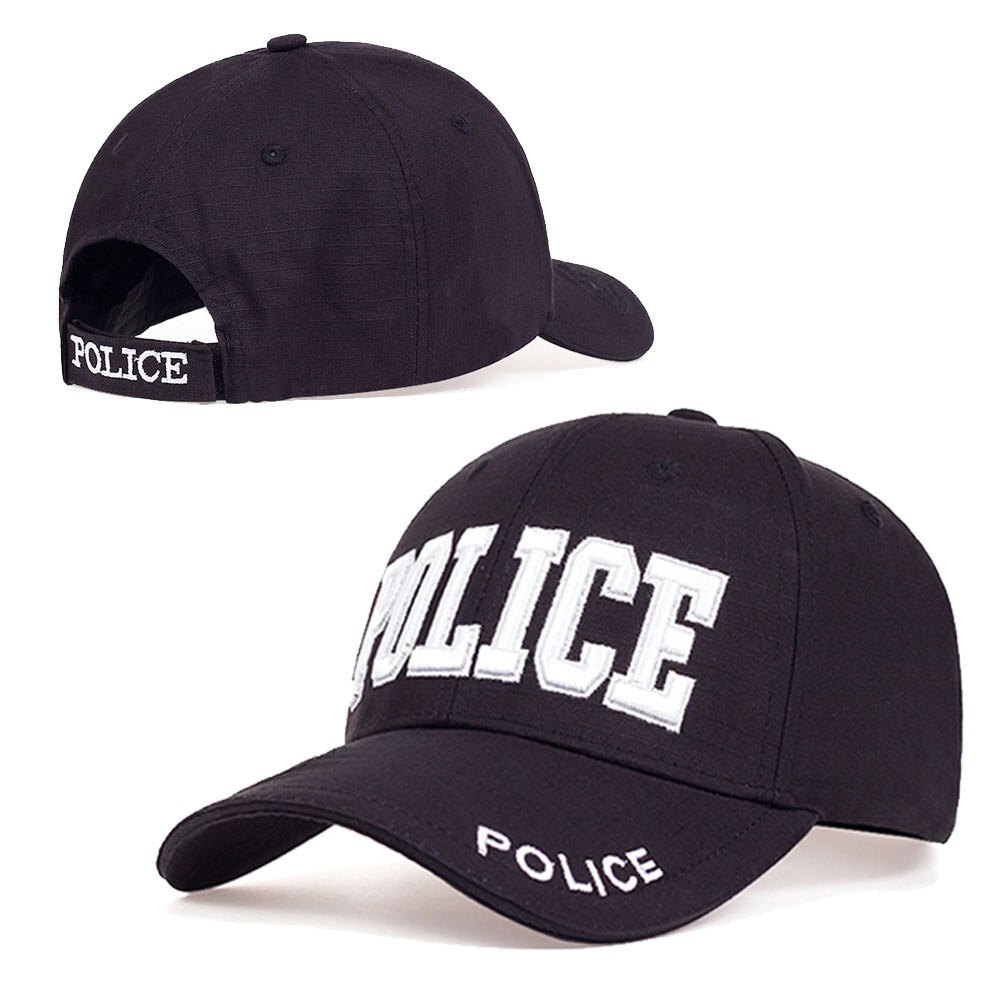 Embroidered POLICE Caps Men Outdoor Sport Tactical Baseball Cap SWAT ...