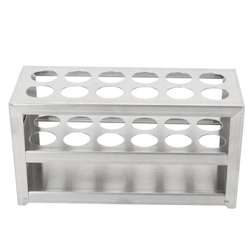 Metal Test Tube Rack 12 Holes 0.75in Strong 3 Tiers Stainless Steel ...
