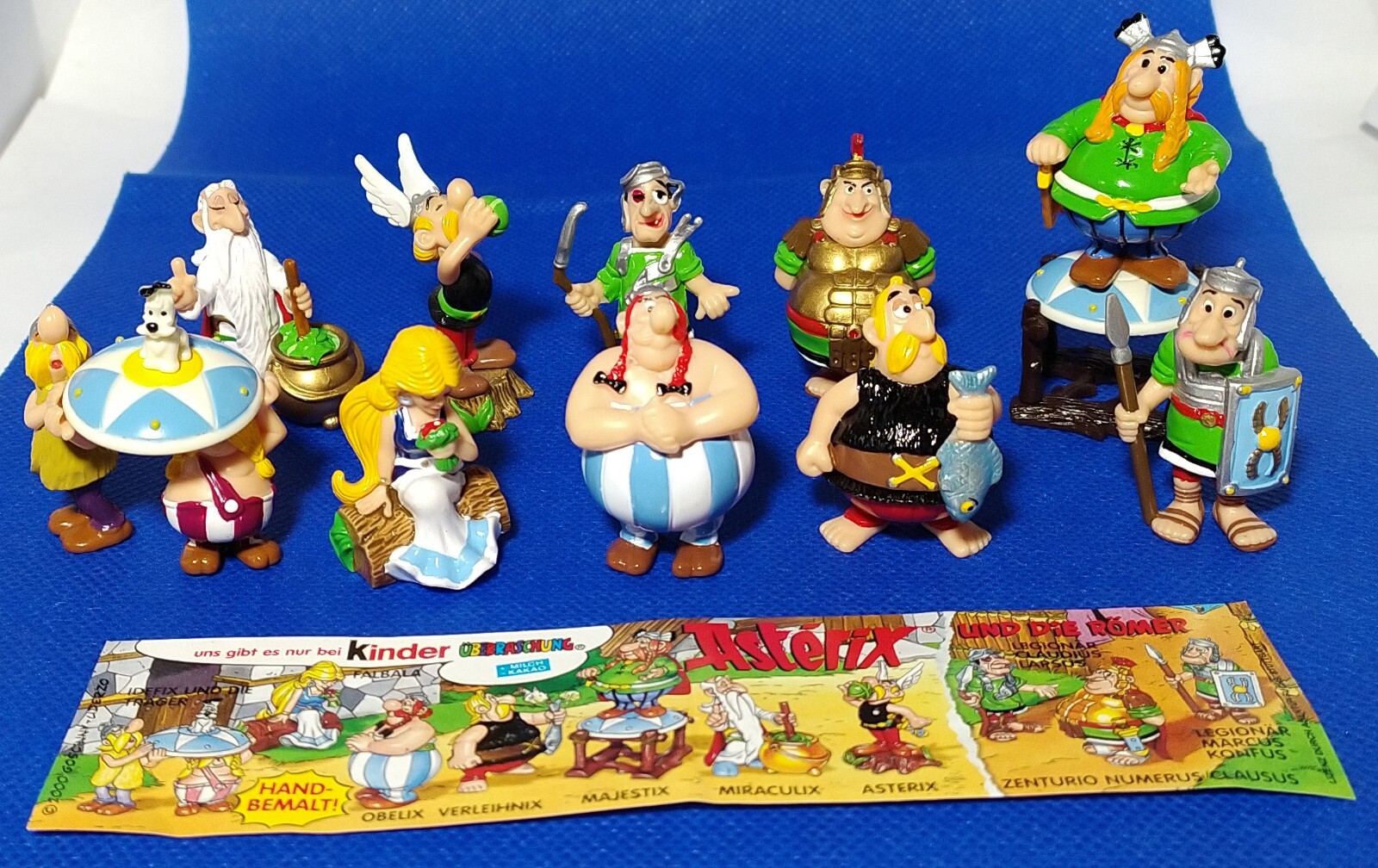 Kinder Sorpresa Completa Coleccionable Figuras Set ASTERIX