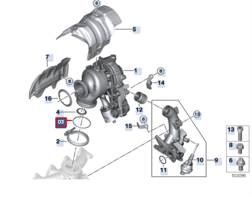 Bague d'étanchéité moteur BMW X1 F48 11628473270 NOUVEAU ORIGINE | eBay