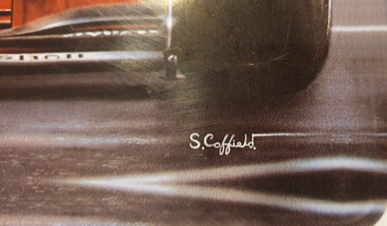 Michael Schumacher Ferrari Biscuit Tin Champion of the World by Stuart ...