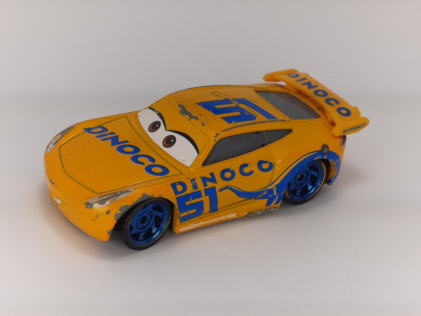 Disney Movie Cars 3 Diecast Dinoco 51 Cruz Ramirez 1:55 DIE-CAST Loose ...