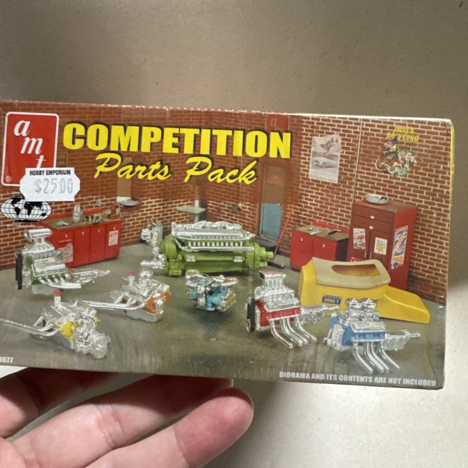 AMT 1/25 Competition Parts Pack Model Kit Rare 38677 Sealed | eBay
