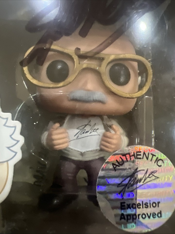 Stan Lee Signed FUNKO POP! #02 Stan Lee Convention Exclusive Rare | eBay