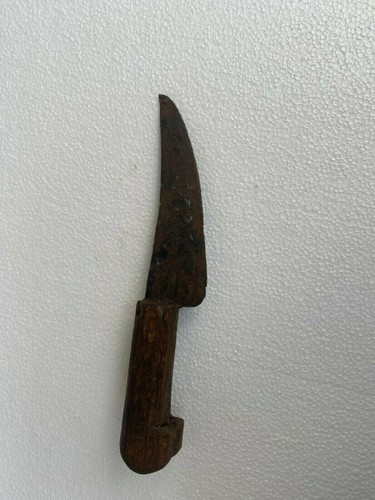 Antique Old Hand Crafted Iron Blade Dagger Knife Churi Khanger With ...