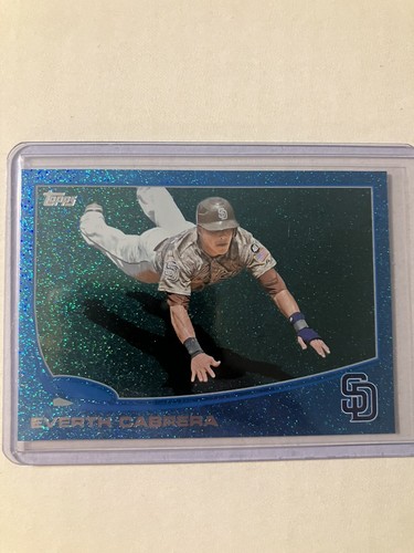 2013 Topps Wrapper Redemption Blue Slate Everth Cabrera #412 | eBay