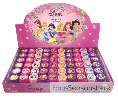 20ct Disney Princess Stamps Stampers selft-ink toy Party Favors Party ...