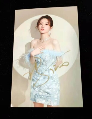 Feng Timo 馮提莫 冯提莫 Signed Autographed Photo 4*6 Autographs K-POP CHINESE ...