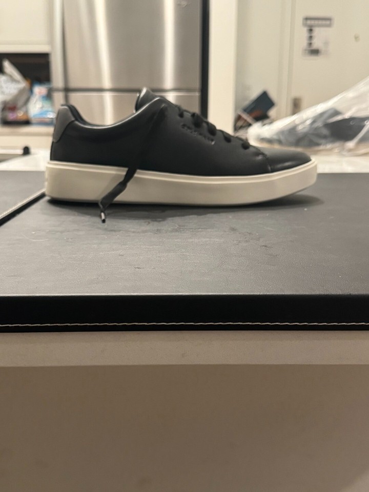 Cole Haan Mens GrandPro 360 C36655 Black Leather Sneakers Shoes Size 8. ...