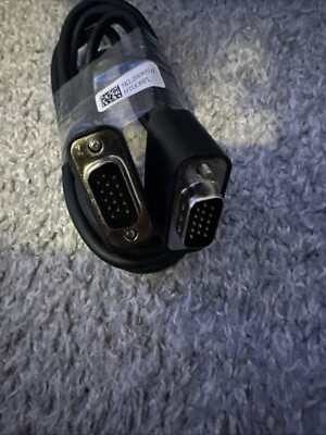 (5-PCS) Dell 5.5 Feet VGA Cable 5KL2H06509 Male to Male 15 pin New ...