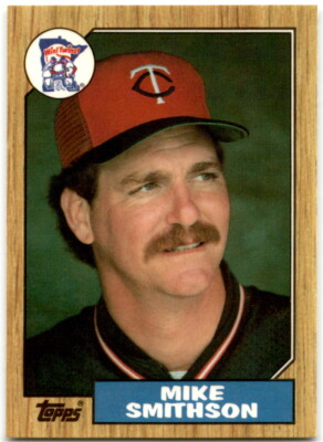 1987 Topps Tiffany Baseball Mike Smithson Minnesota Twins #225 | eBay
