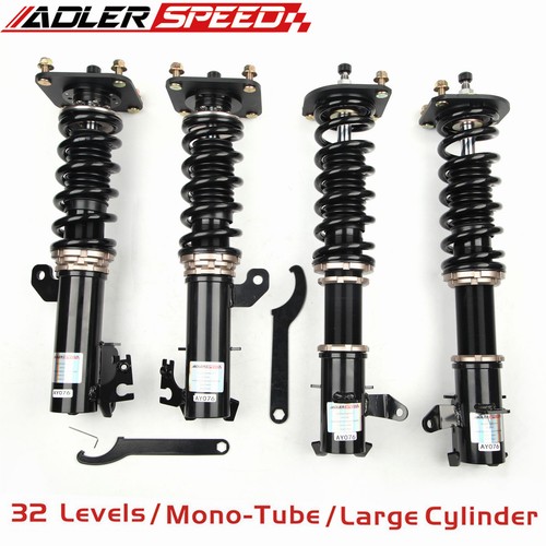 Adjustable Coilovers Suspension w/ 32 Level Damping for 99-03 Mazda ...