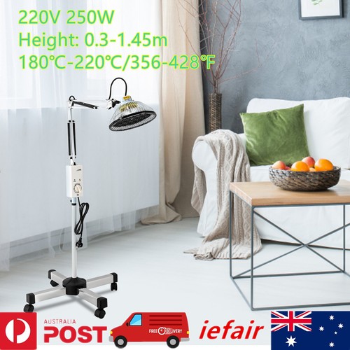 Far Infrared Heat Lamp w/ 360° Rotatable Head Electromagnetic Wave ...
