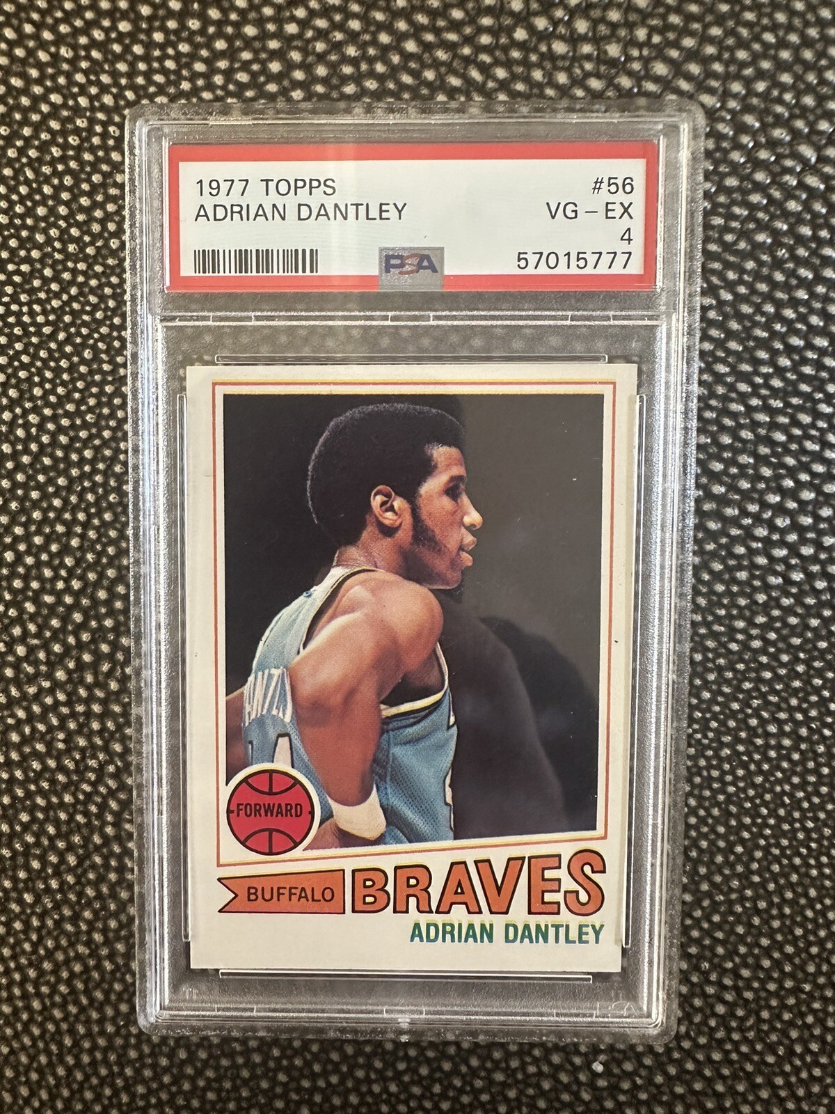 1977 Topps Basketball #56 Adrian Dantley HOF PSA 4 VG-EX Buffalo Braves ...