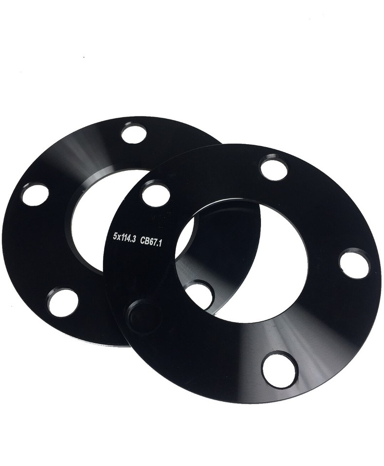 5mm Wheel Spacer PAIR 5x114.3 pattern Spacers 67.1mm CB for FERRARI ...