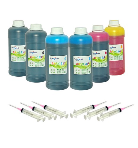 6x500ml Non-OEM ink for Epson 552 EcoTank Printers ET-8500 ET-8550 | eBay