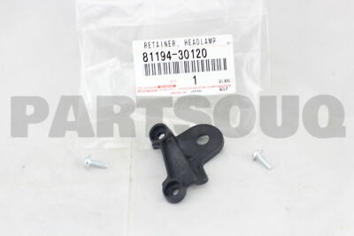 8119430120 Genuine Toyota RETAINER, HEADLAMP 81194-30120 | eBay
