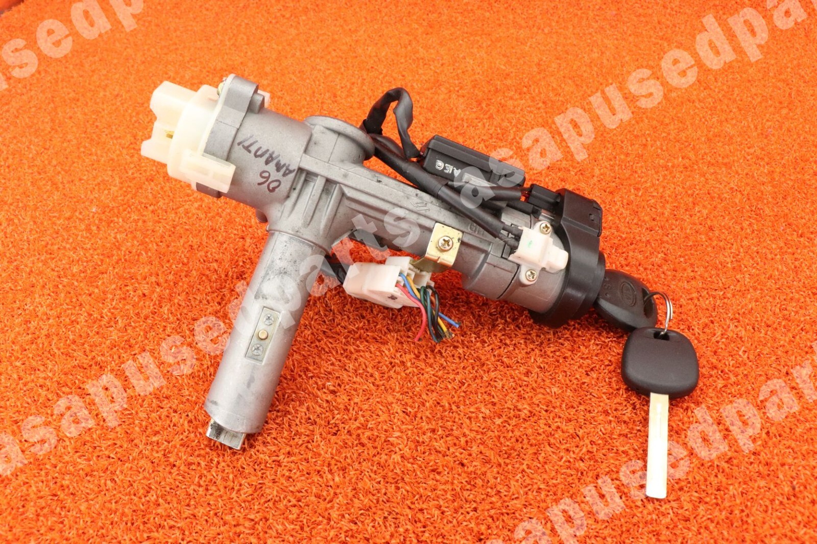 🍑 IGNITION SWITCH LOCK CYLINDER WITH IMMOBILIZER & KEYS KIA AMANTI 2004 ...