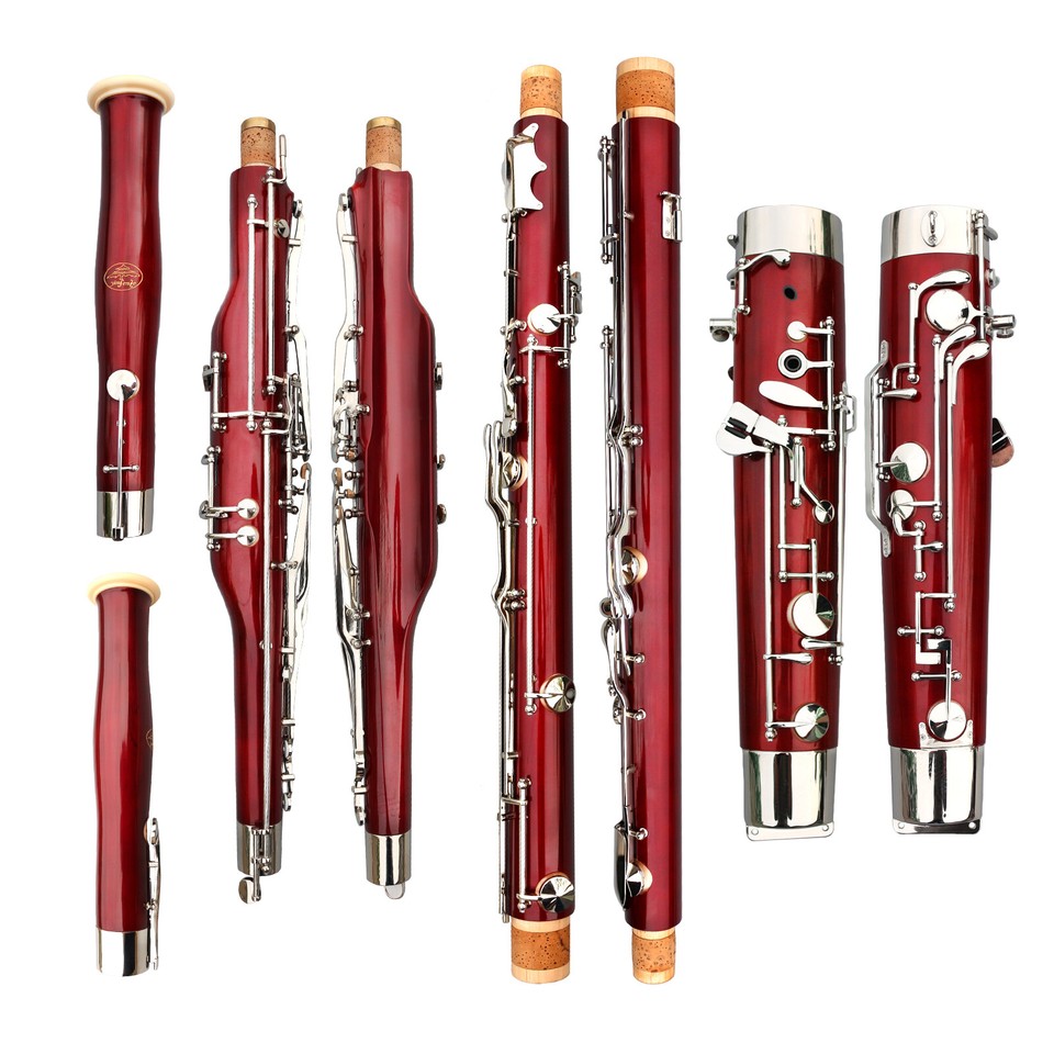 New Maple Wood 26 Keys Bassoon C Key Woodwind Instrument with Case Accessories | eBay