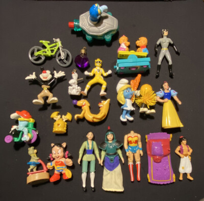 Vintage Toys Lot Fast Food Disney Nickelodeon Warner Brothers Muppets ...