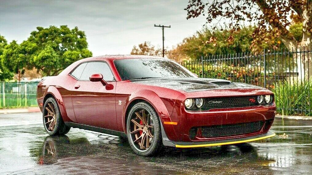 Red Challenger Rims