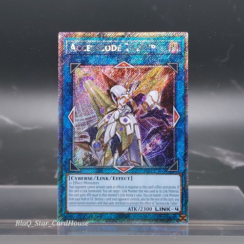 Accesscode Talker RA02-EN044 Platinum Secret Rare Yu-Gi-Oh TCG NM | eBay