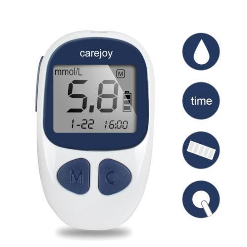 USA-Diabetes Test Kit Tester Diabetic Blood Sugar Glucose Meter Machine ...