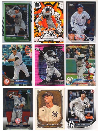 x36 Aaron Judge different card lot Topps Bowman Insert 2018 Rookie Cup ...